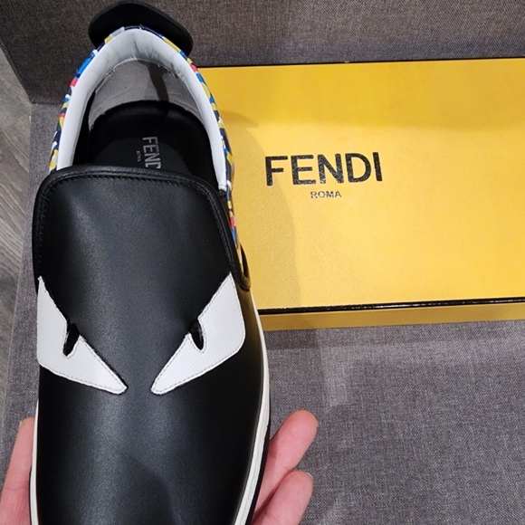 Fendi | Shoes | Rare Fendi Monster Eyes Confetti | Poshmark